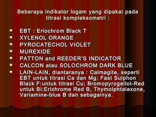 KOMPLEKSOMETRI | PPT