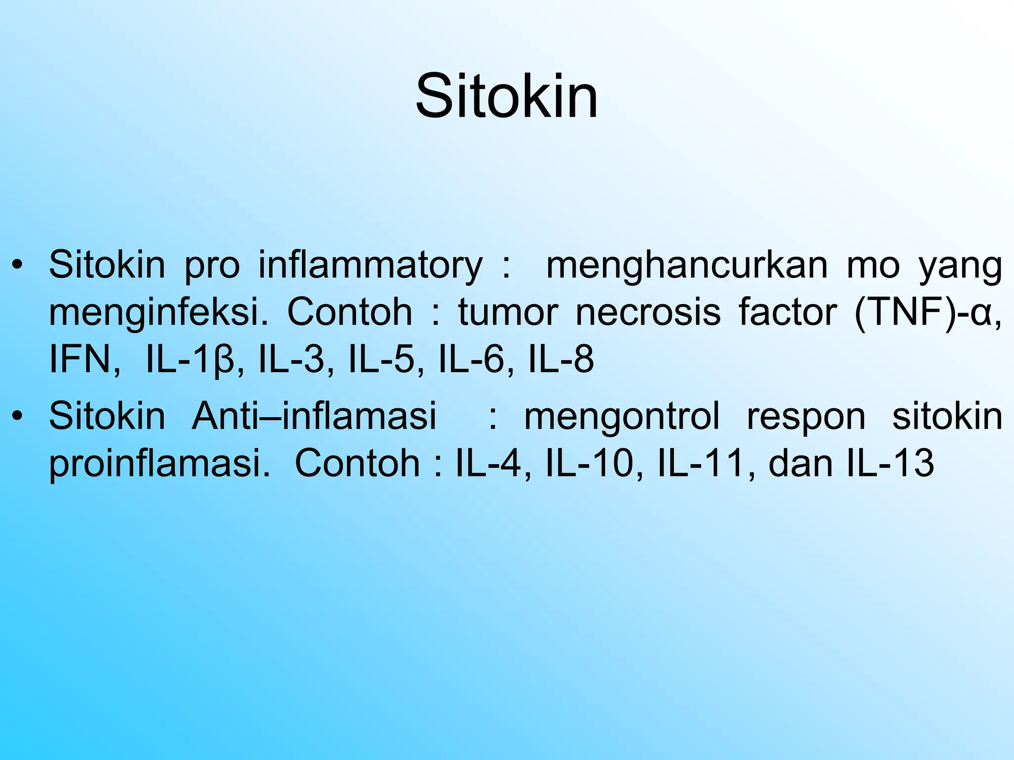 KOMPLEMEN DAN SITOKIN dalam immunologi.ppt
