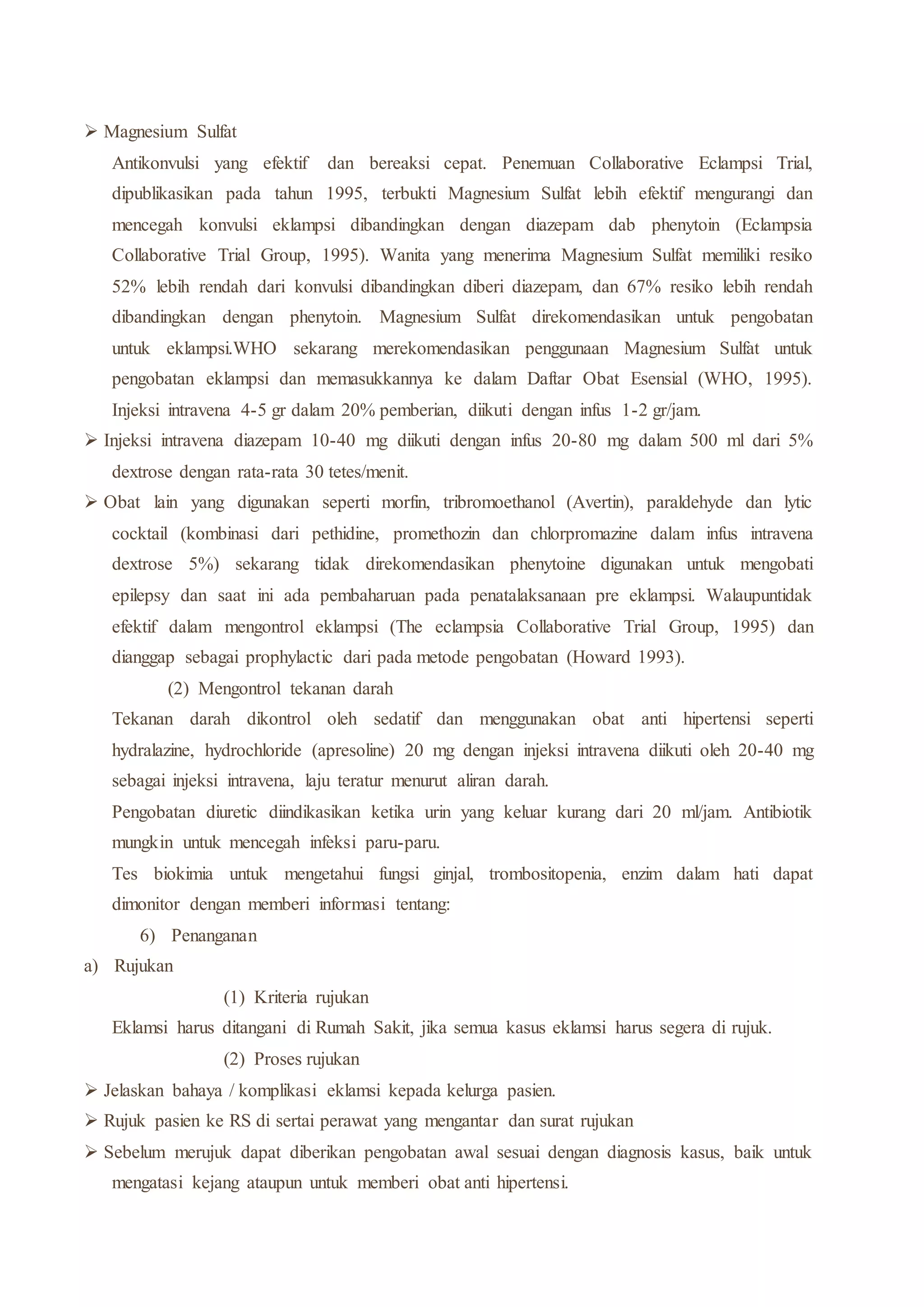 Komplikasi dan penyulit kehamilan trimester 3 | DOCX