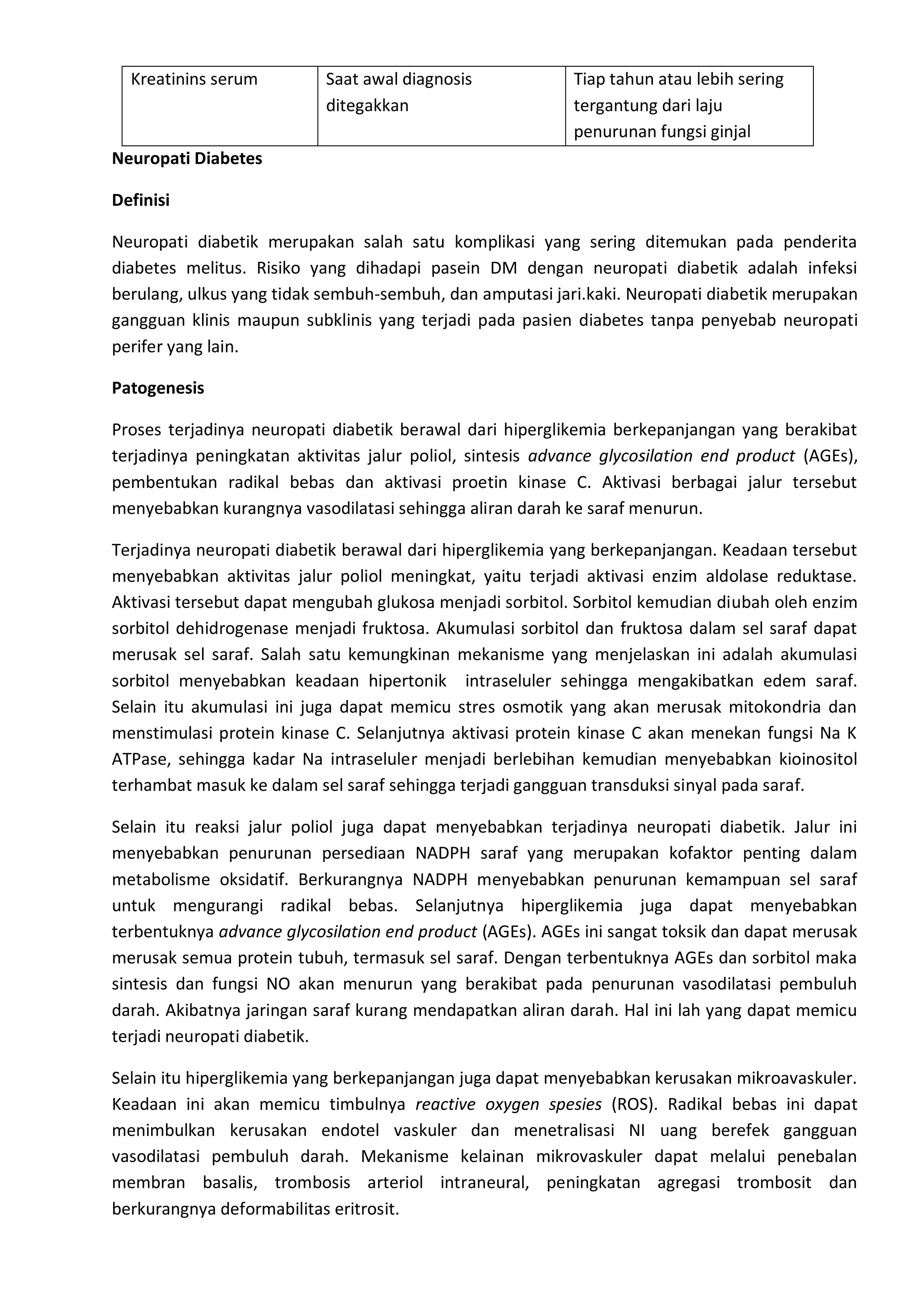 Komplikasi diabetes melitus | PDF