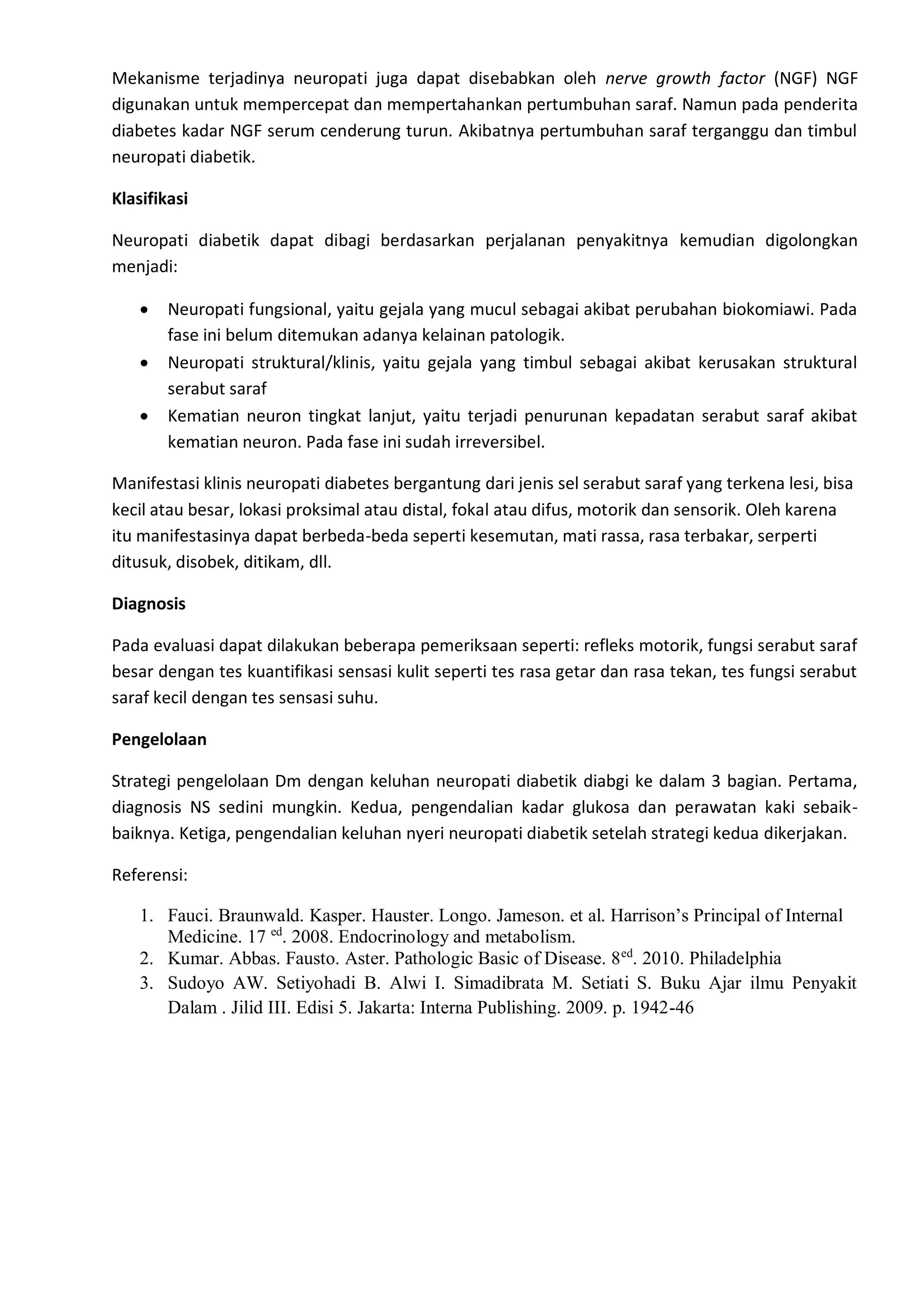 Komplikasi diabetes melitus | PDF