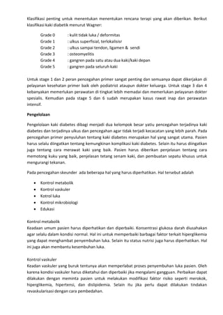 Komplikasi diabetes melitus | PDF