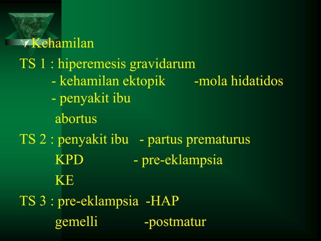 Komplikasi kehamilan | PDF