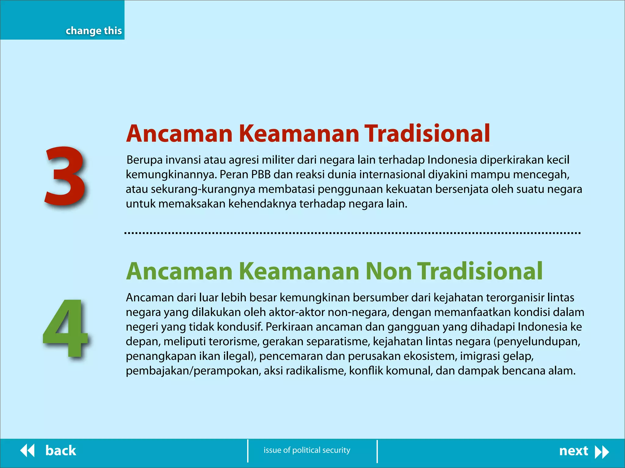 Komponen Cadangan Dalam Perspektif Human Security | PDF