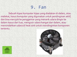 Komponen Komponen CPU | PPTX