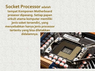 Komponen Komponen CPU | PPTX