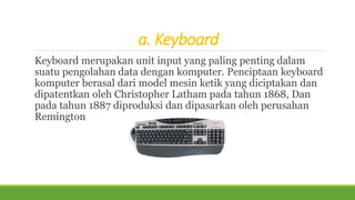 Komponen komponen komputer | PPT