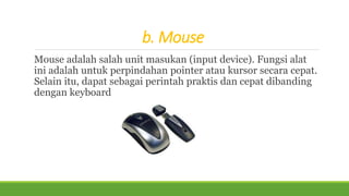 Komponen komponen komputer | PPT