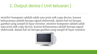 Komponen komponen komputer | PPT