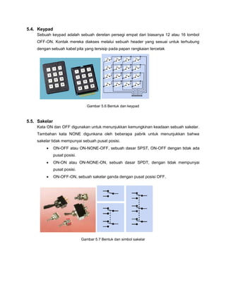 Komponen komponen kontrol | PDF