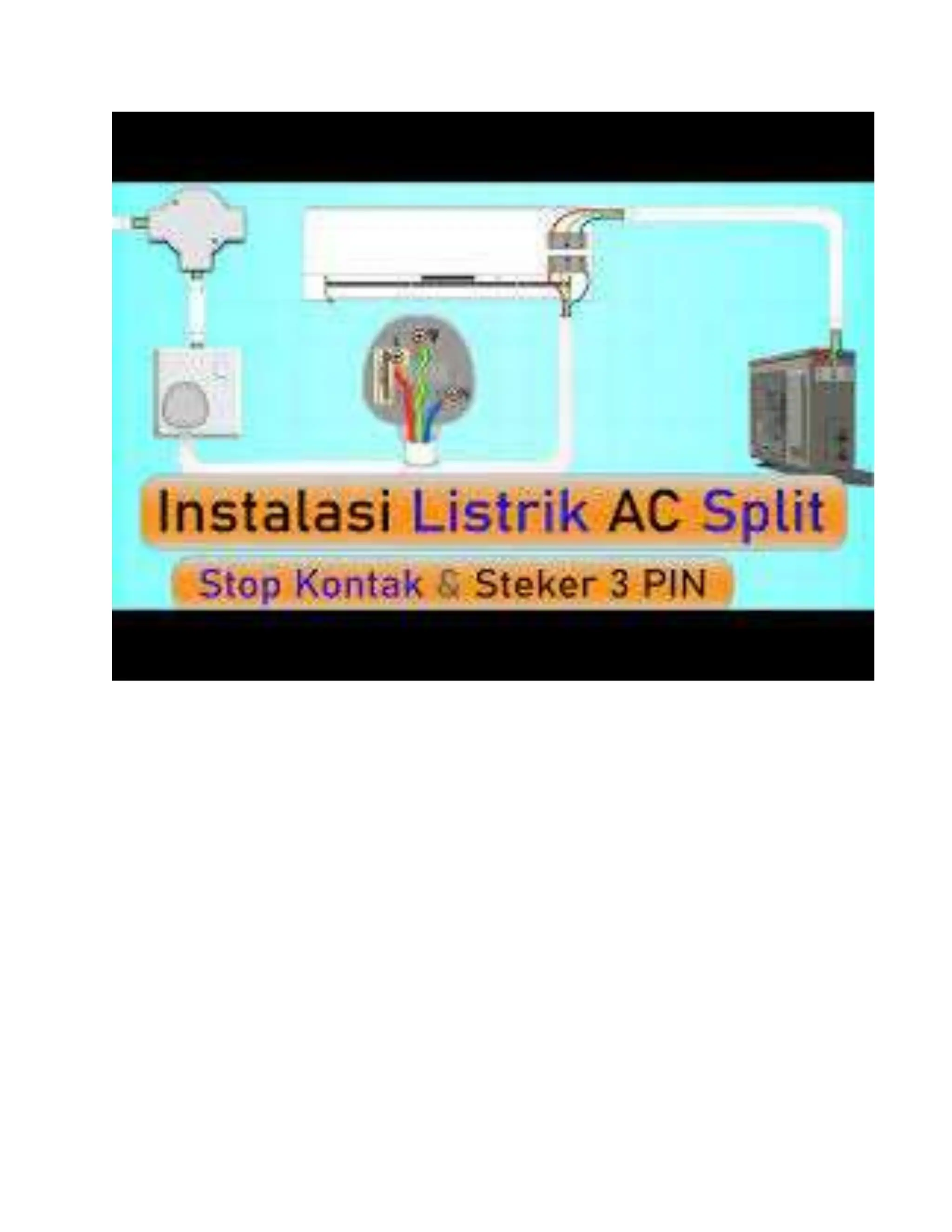 KOMPONEN AC INDOOR yang harus diketahui teknisi | PDF