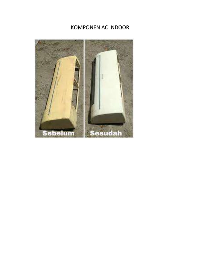 KOMPONEN AC INDOOR yang harus diketahui teknisi | PDF