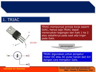 Komponen aktif | PPT