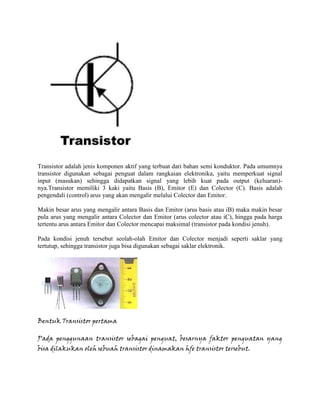 Komponen aktif | PDF
