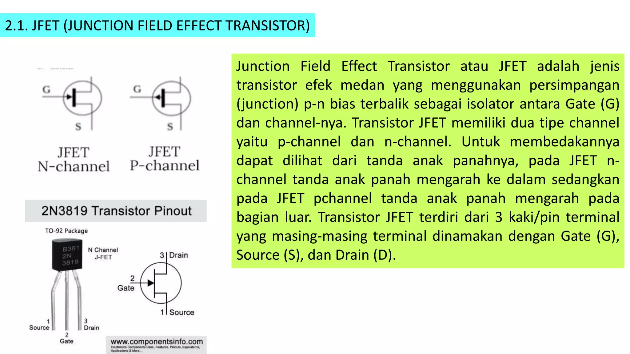 Komponen aktif 1 dioda dan transistor | PPTX