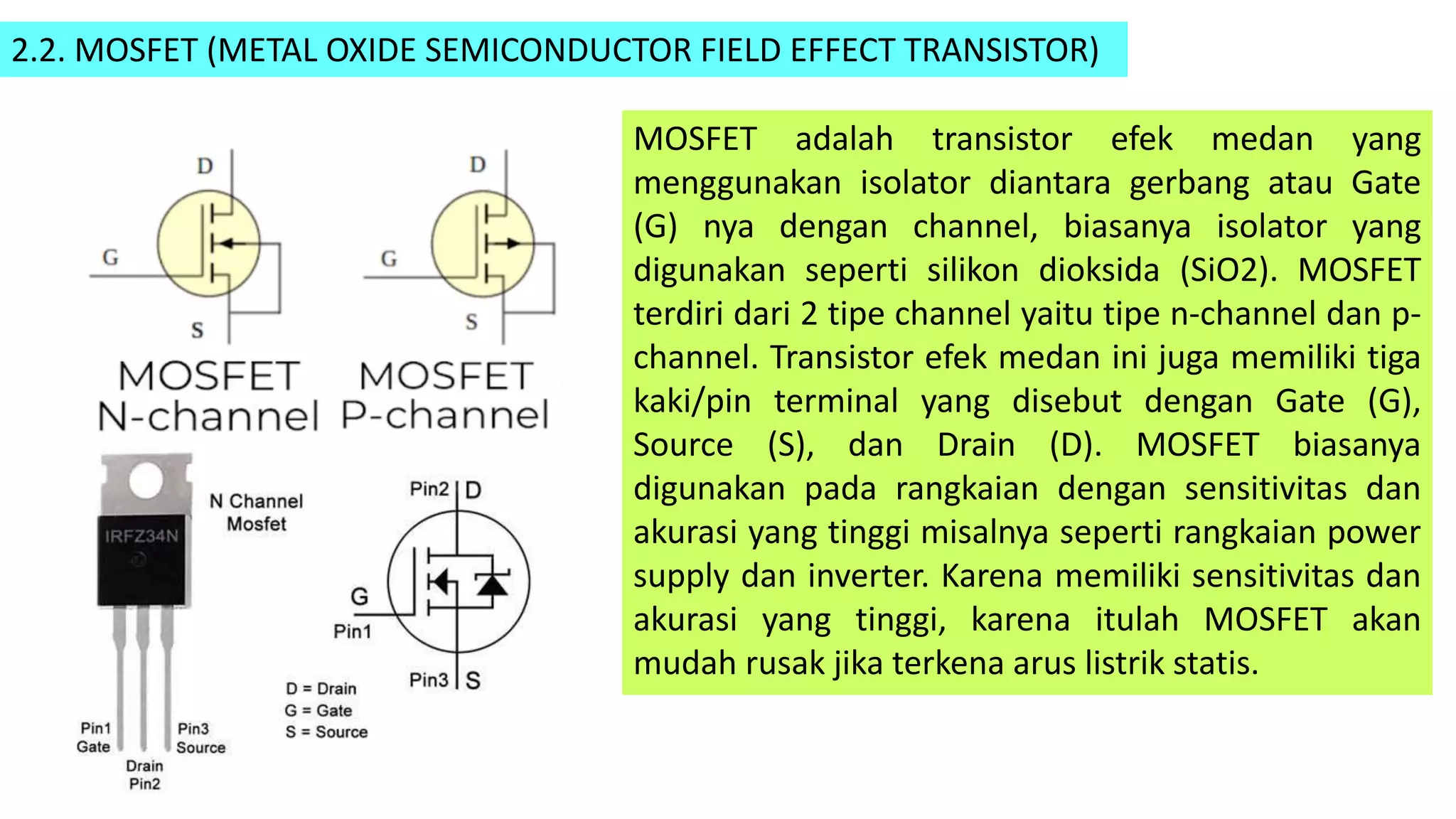 Komponen aktif 1 dioda dan transistor | PPTX