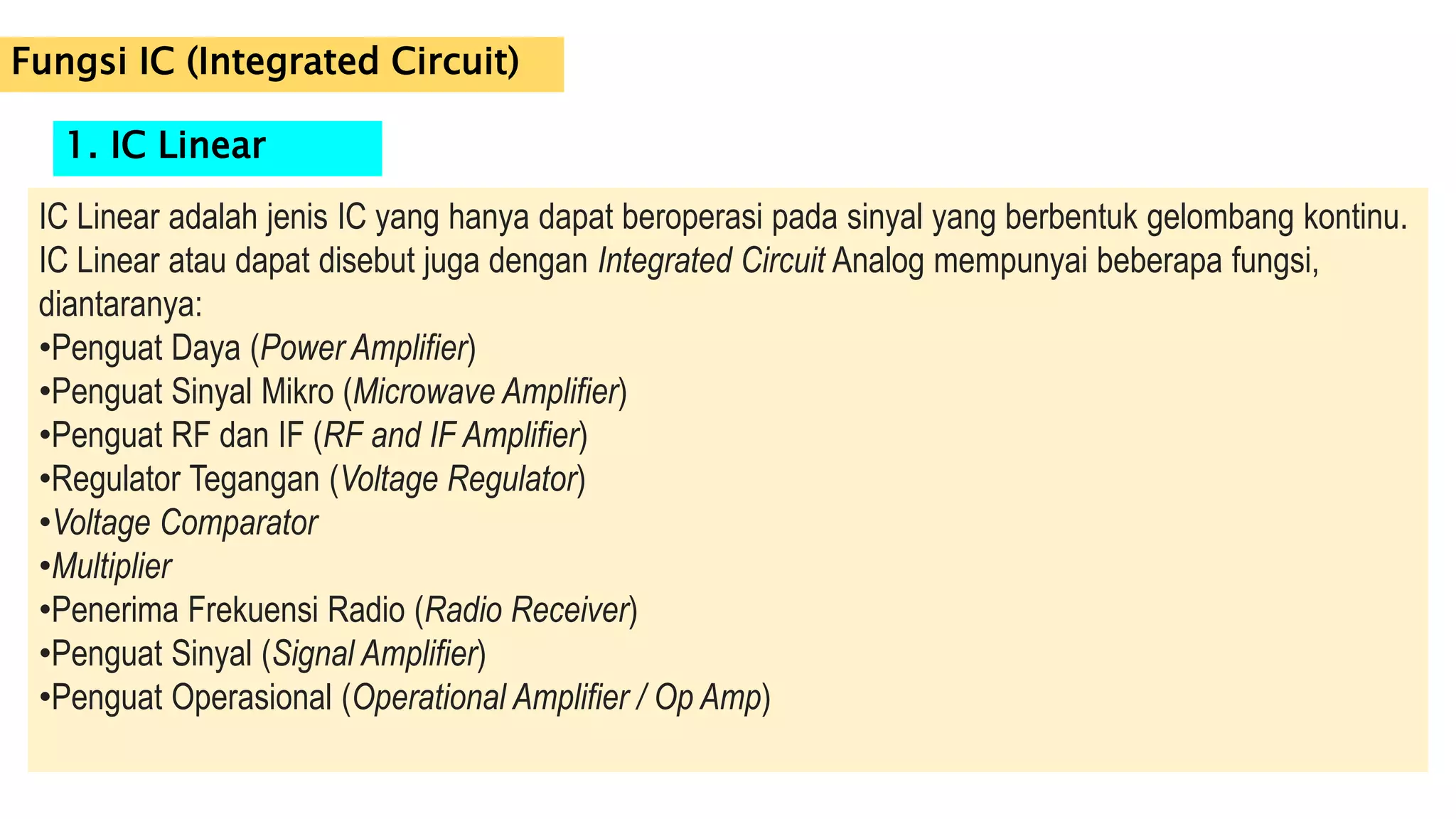 Komponen aktif 1 dioda dan transistor | PPTX