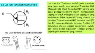 Komponen aktif 1 dioda dan transistor | PPTX