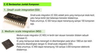 Komponen aktif 2 ic | PPTX