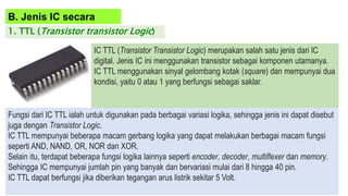 Komponen aktif 2 ic | PPTX