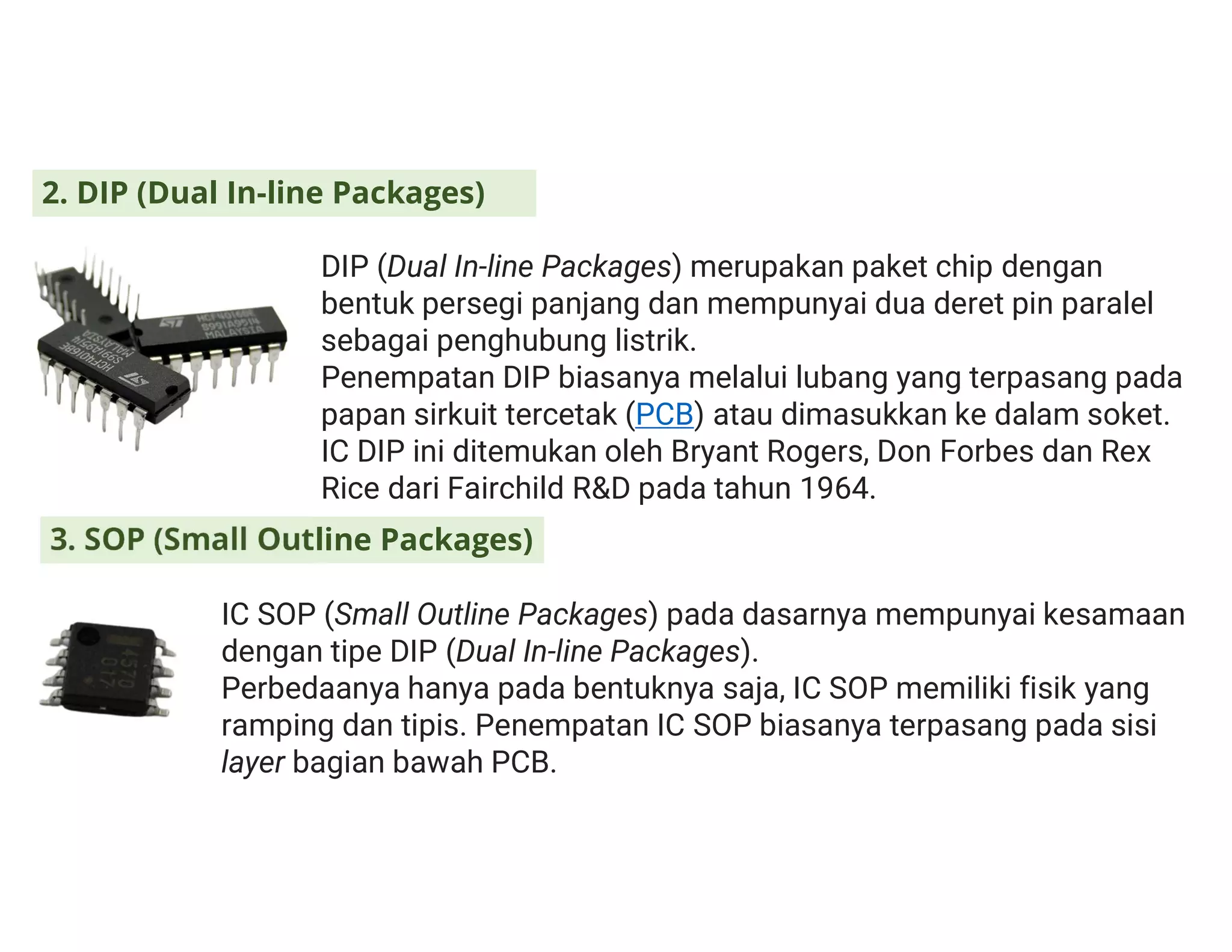 Komponen aktif 2 ic | PDF