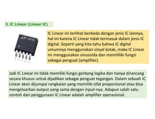 Komponen aktif 2 ic | PDF