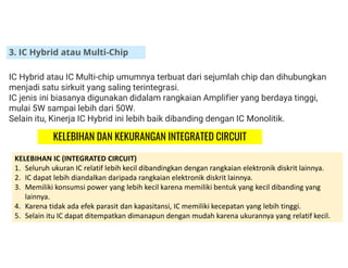 Komponen aktif 2 ic | PDF