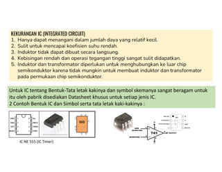 Komponen aktif 2 ic | PDF