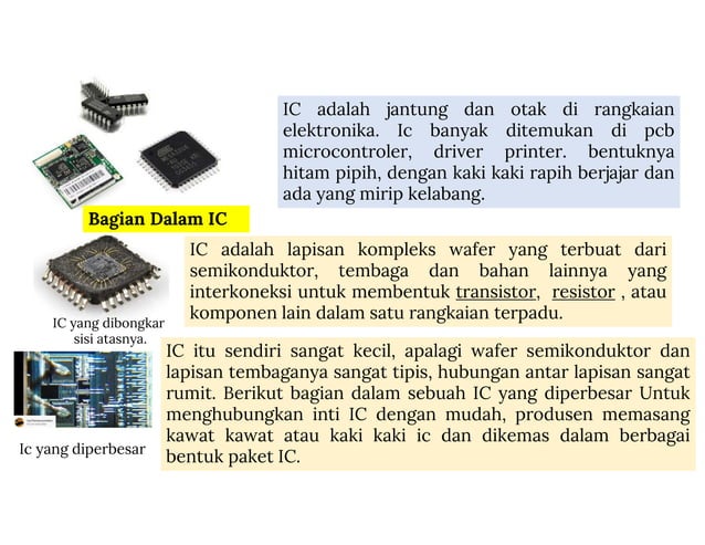 Komponen aktif 2 ic | PDF