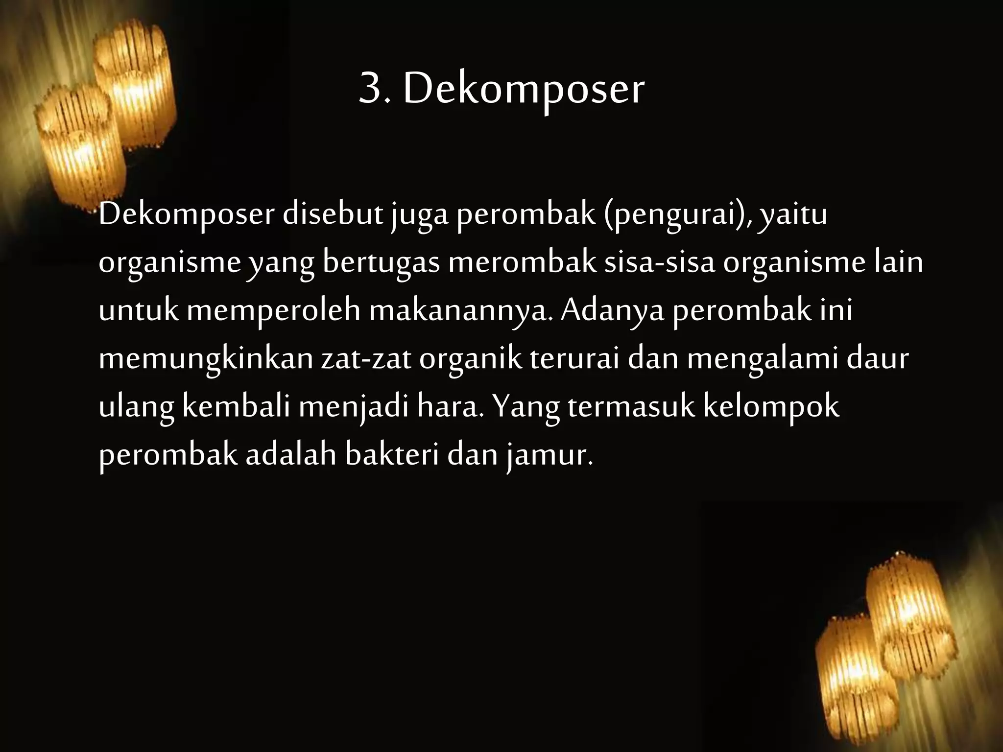 Komponen biotik | PPTX