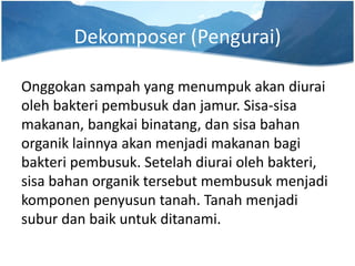 Komponen Biotik | PPTX
