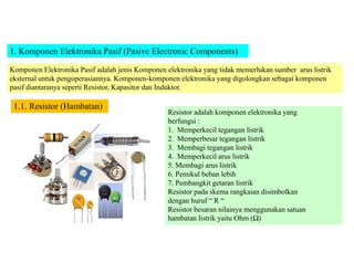 Komponenb pasif 1 | PDF