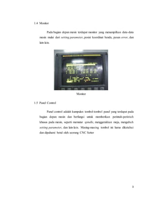 Komponen cnc dan persumbuanya | DOCX