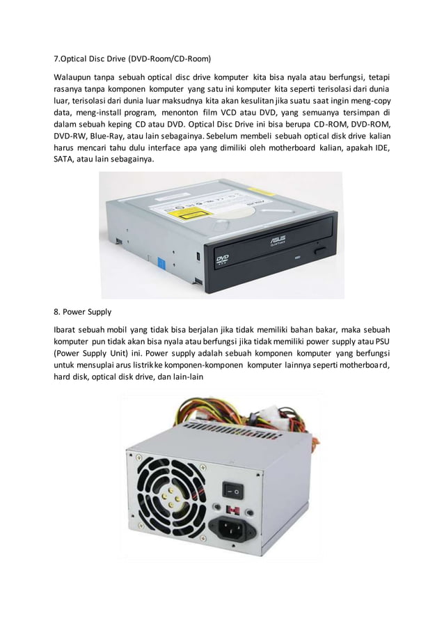 Komponen-komponen dalam CPU | PDF