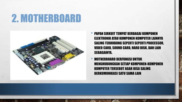 Komponen cpu | PPT