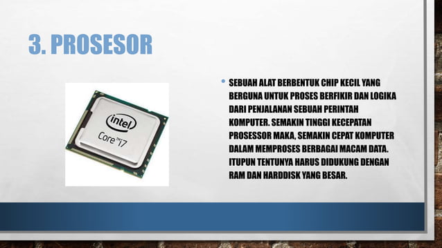Komponen cpu | PPT