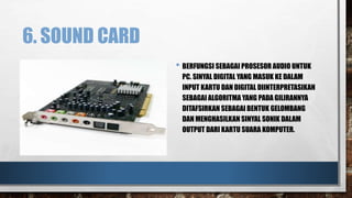 Komponen cpu | PPTX