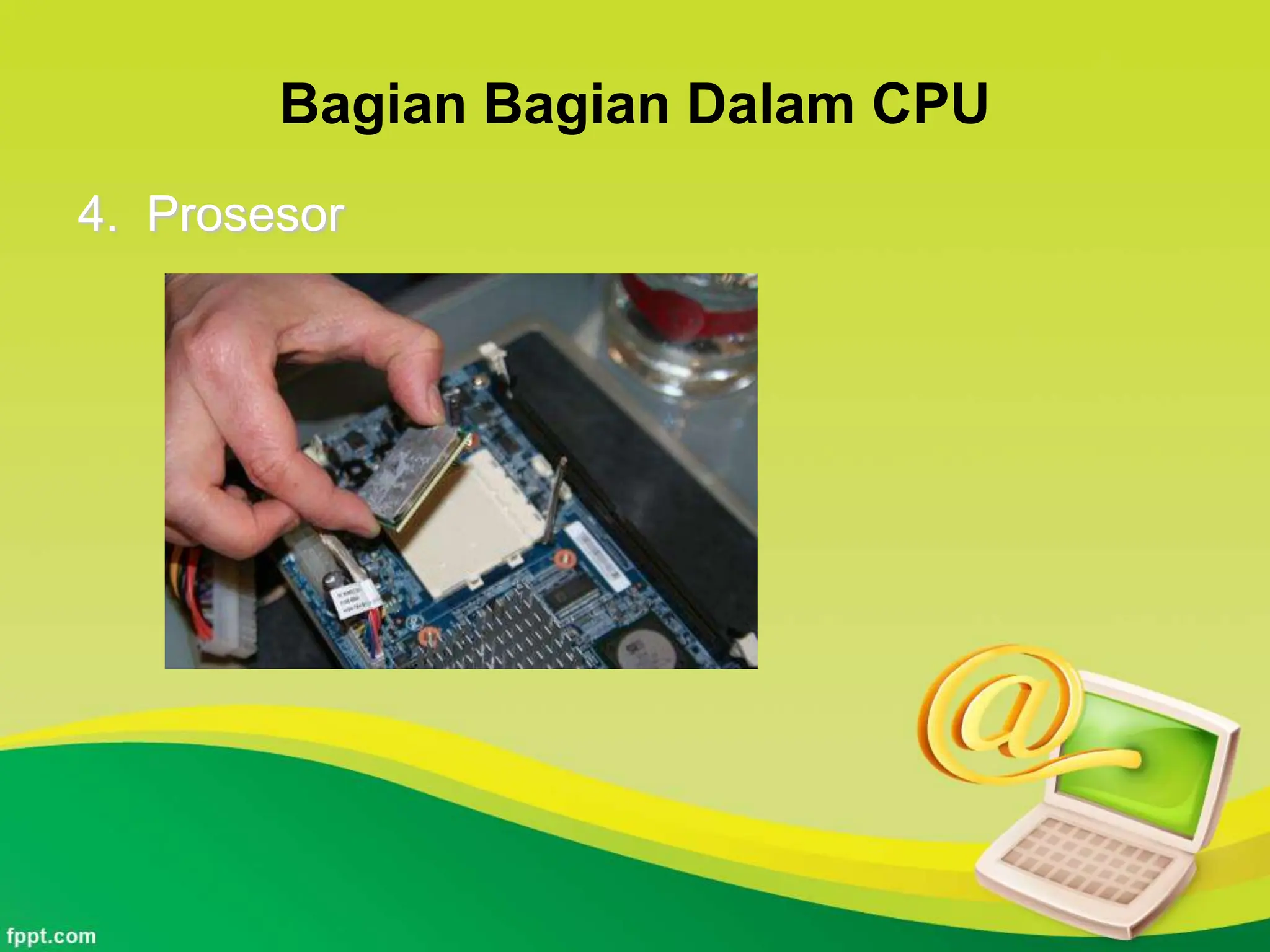 KOMPONEN HARDWARE CPU JURUSAN TKJ PERTEMUAN 1 | PPT