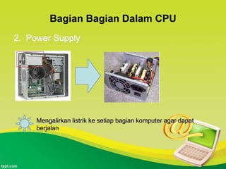KOMPONEN HARDWARE CPU JURUSAN TKJ PERTEMUAN 1 | PPT