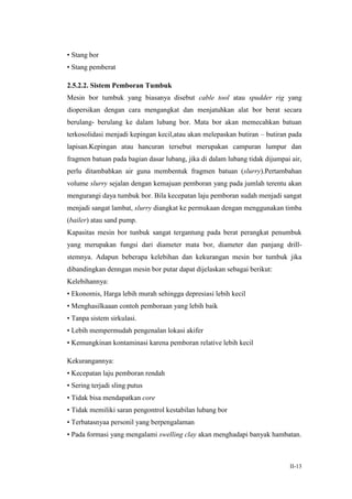 Komponen dan fungsi alatbor | PDF