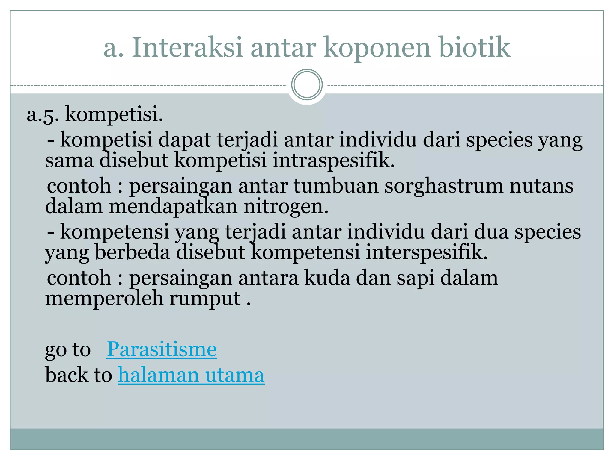 Komponen dan macam ekosistem | PPTX