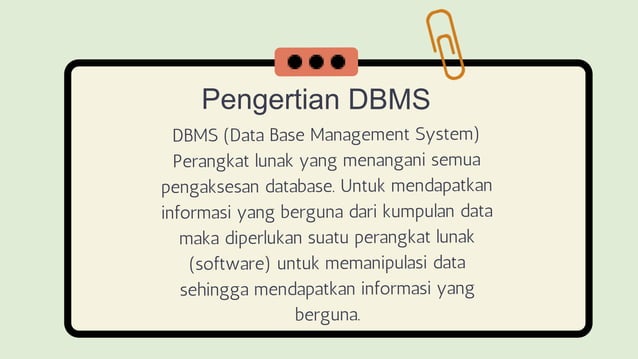 Komponen DBMS Pengantar TIF Amanda Mahendra.pptx