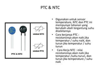 Komponen elektronika | PPTX