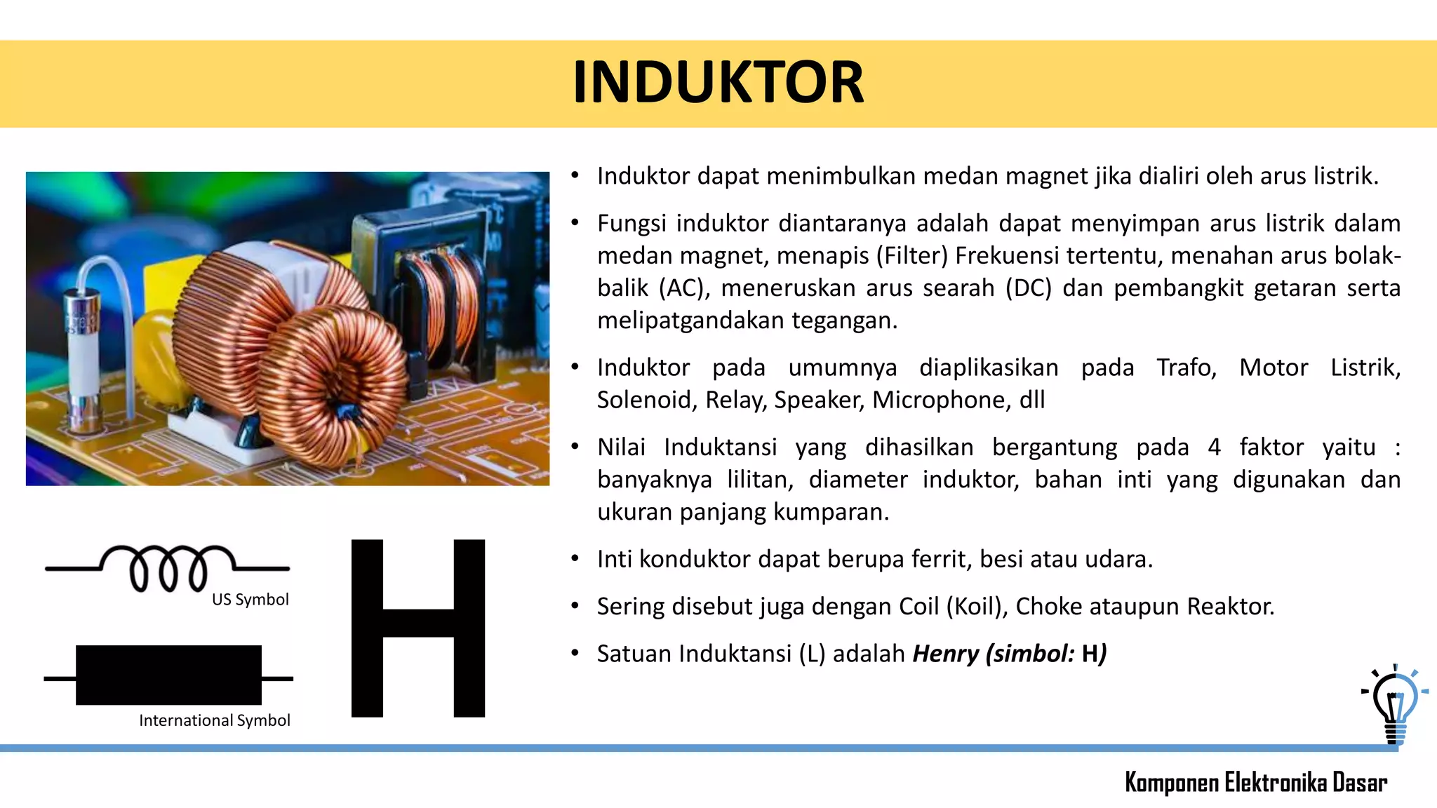 Komponen elektronika dasar | PDF