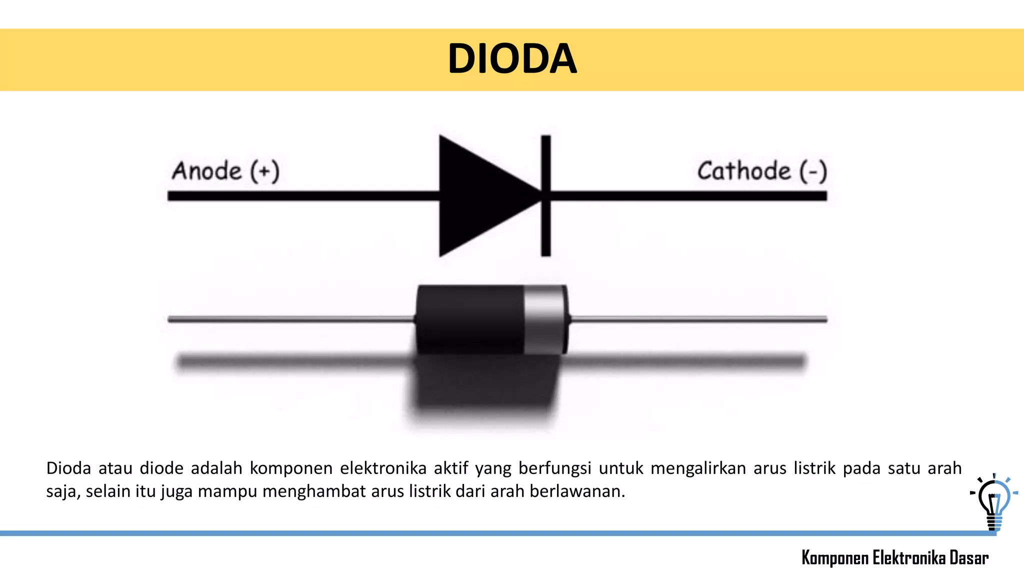 Komponen elektronika dasar | PDF