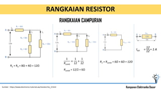 Komponen elektronika dasar | PDF