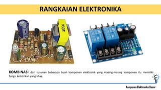 Komponen elektronika dasar | PDF