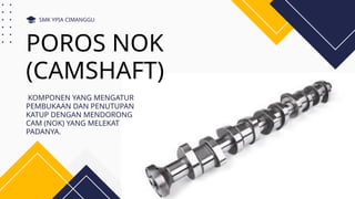 Komponen Engine Mesin Pembakaran Dalam Mobil | PPTX