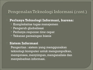 Komponen hardware dan software | PPT