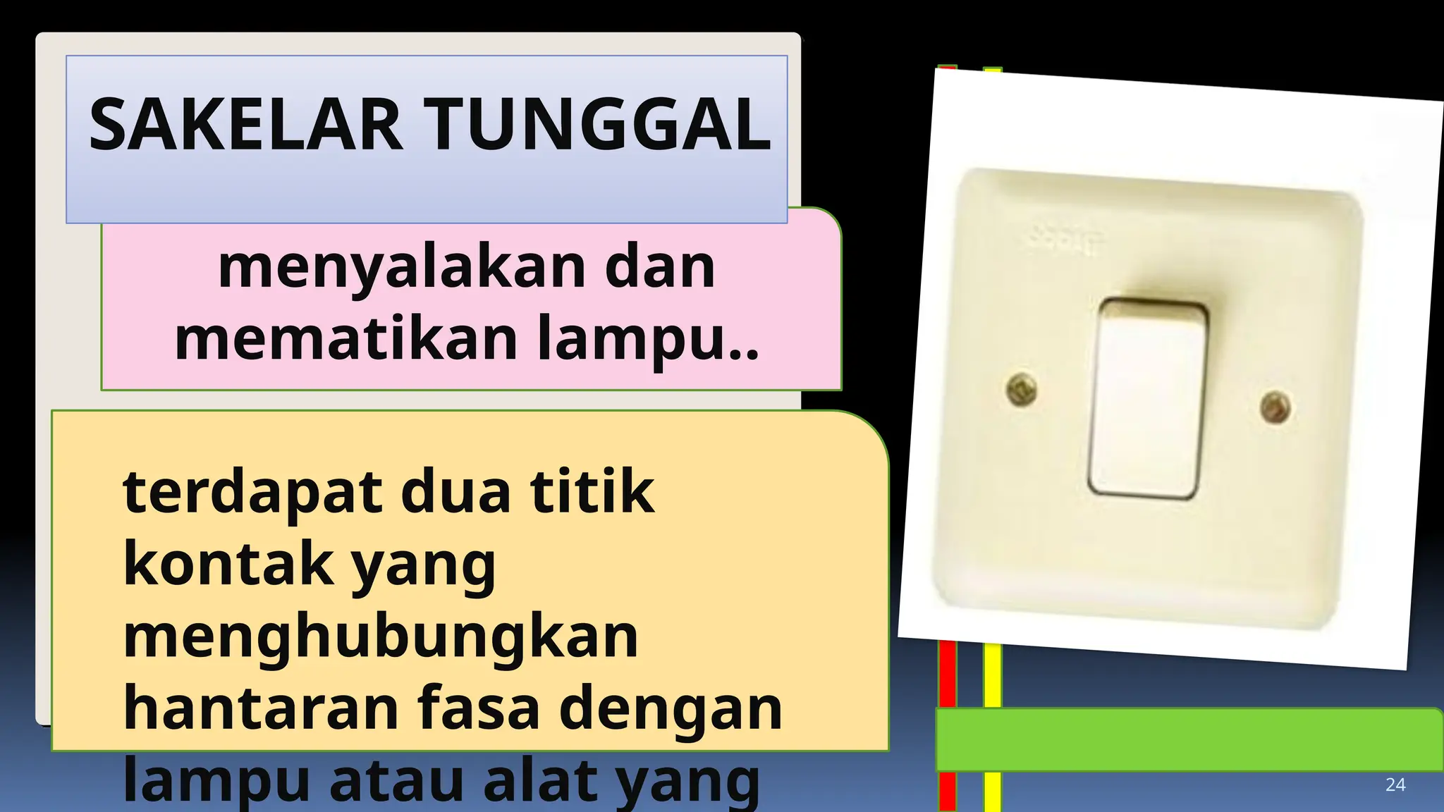 KOMPONEN INSTALASI PENERANGAN LISTRIK 1 FASA.pptx